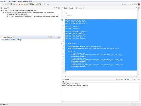 CCS EK TM4C123GXL Starting With Launchpad And I Have Some Problems With Debugging CCS Code