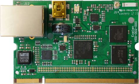 sodimm stm32 arm cortex m4 and sub 1ghz rf module exelen