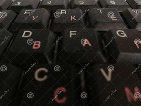 Hybrid Russian English Computer Keyboard With Cyrillic And Latin