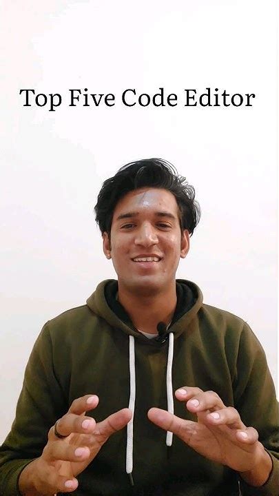 Top Five Code Editor For The Windows Coding Codeeditor Youtube
