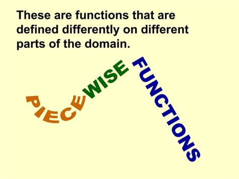 Deatiled Functions And Piecewise Ppt Pptx