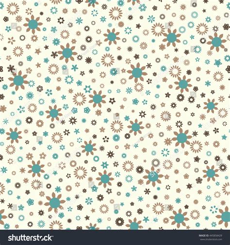 seamless floral pattern vector repeating texture stock vector royalty