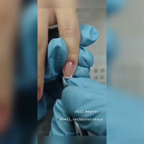 гель лак френч Youtube