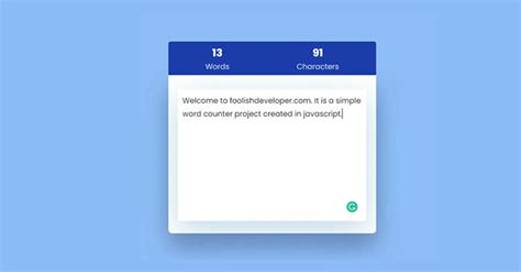 How To Create A Word Counter In JavaScript