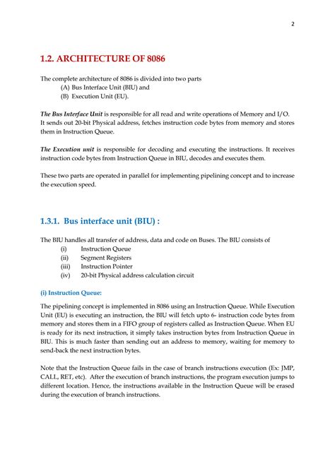 SOLUTION Mpmc Unit I Unit Ii Material Studypool
