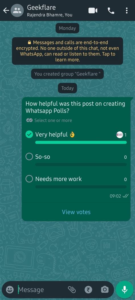 How To Create Poll In WhatsApp For A Win Win Decision Making