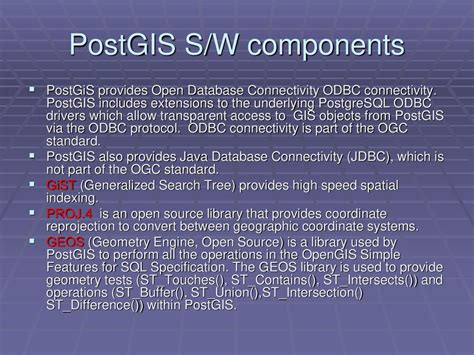 Spatial Databases Lecture 3 Ppt Download
