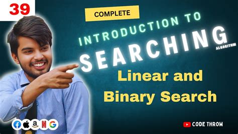 Searching In Array Linear And Binary Search ♥️ Ultimate Dsa