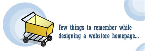 Few Things To Remember While Designing A Webstore Front Page Deepu