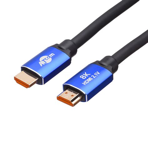 Кабель Atcom Hdmi Hdmi Ver 2 1 Real 8k 48gbps 8k 60hz 4k 120hz 2м Atcom Ua