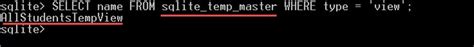 SQLite Trigger Views Index With Example