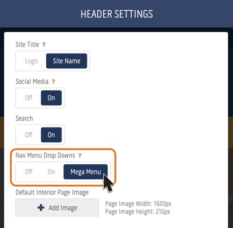Editing The Style Of Your Nav Menu Drop Downs ECatholic Help Center