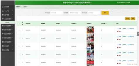 计算机毕业设计springboot的公益宣传系统设计8pyxp9【附源码 数据库 部署 lw】 csdn博客