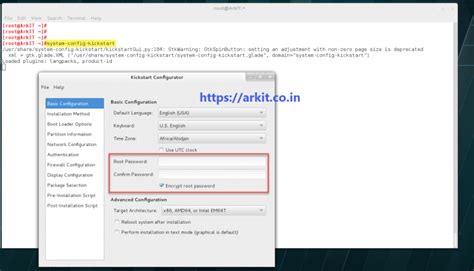 Automated OS Installation Using Kickstart Method Linux RHEL ARKIT