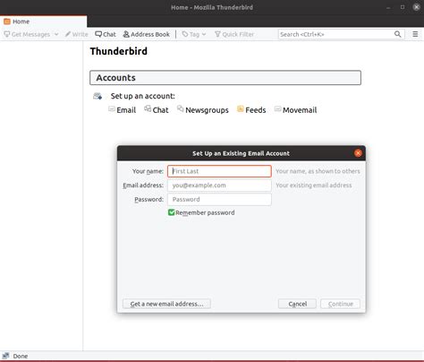 Install Thunderbird On Linux Snap Store