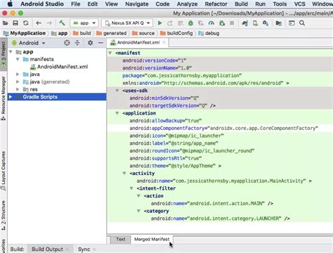 File Androidmanifestxml Trong Android Freetuts