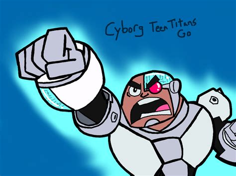 Cyborg Teen Titans Go Wallpapers Wallpaper Cave