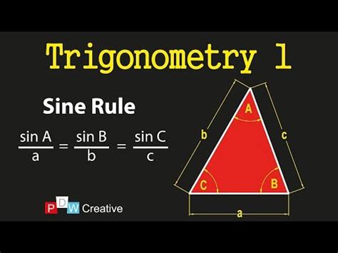 How To Use The Trigonometry Sine Rule To Calculate The Sides And Angles Of Triangles