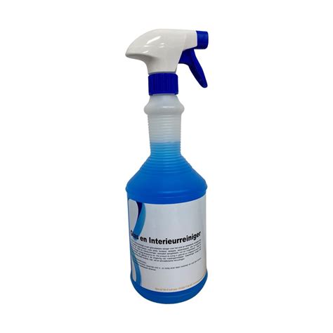 Hsn Glas En Interieur Reiniger Sprayflacon 1 Liter Hygiëne Service