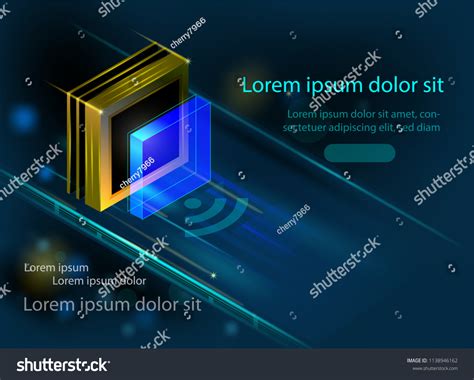 Big Data Deep Learning Server Digital Stock Vector Royalty Free 1138946162