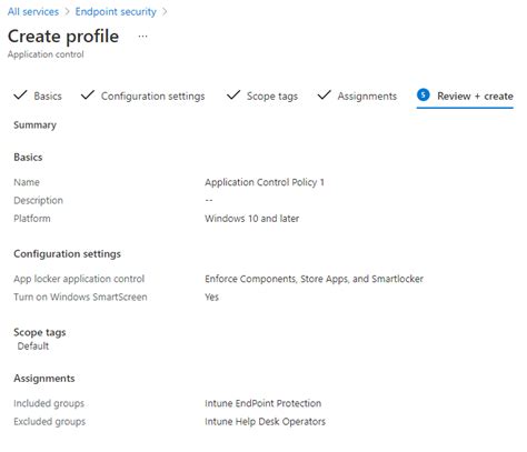 Protecting User Devices Using Intune