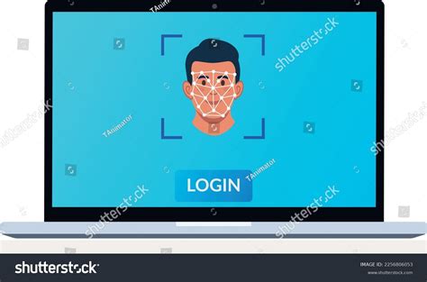 Face Recognition Biometric Kyc Face Stock Vector Royalty Free 2256806053 Shutterstock