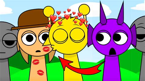 Simon and Tunner KISSED in Incredibox Sprunki! Sprunki Sinner Edition ...