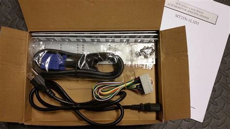 Makvision 25 5 Lcd Arcade Cabinet Monitor Vga Cga Multisync 1920x1200 16x10 Mame 1872171911