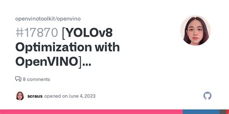 Yolov8 Optimization With Openvino Attributeerror Yolo Object Has No Attribute