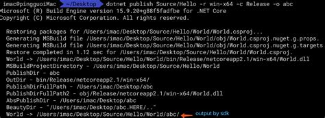 How Can I Get The Abs Publish Dir In Csproj · Issue 678 · Dotnetruntime · Github