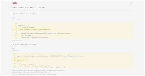 Visibility Codesandbox