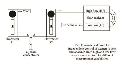 Setup Of External Flowmeters And Flow Analyzer Download Scientific