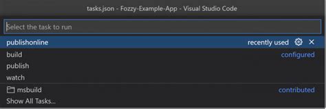 How To Deploy An Aspnet Project With Vs Code And Web Deploy Fozzy