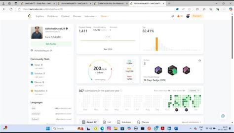 Abhishek Nayak On Linkedin Leetcode Coding Problemsolving