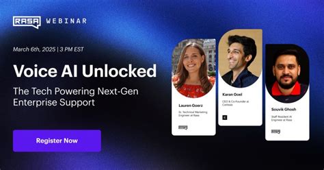 Rasa On Linkedin Voiceai Voice Voicebot Enterprise Customerexperience Chatbot…