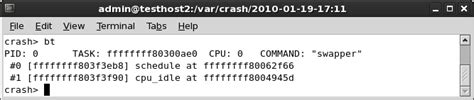 Analyzing Linux Kernel Crash Dumps With Crash The One Tutorial That Has It All