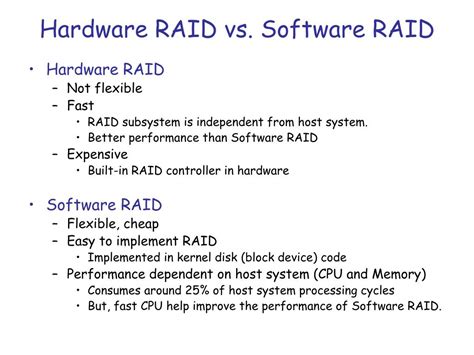 ppt hardware raid versus software raid powerpoint presentation free