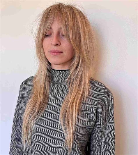 56 Coolest Long Shags With Bangs For A Trendy New Look Artofit