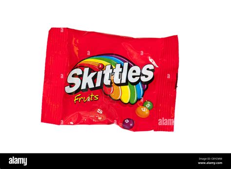 Bag of skittles candy Cut Out Stock Images & Pictures - Alamy