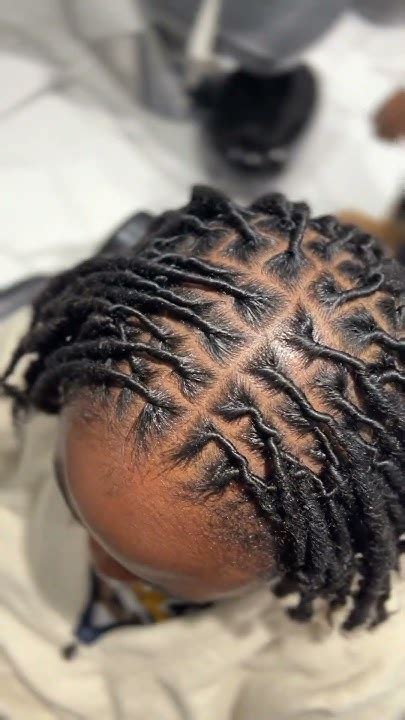 Fresh Palm Roll Retwist Dreadlocks Youtube