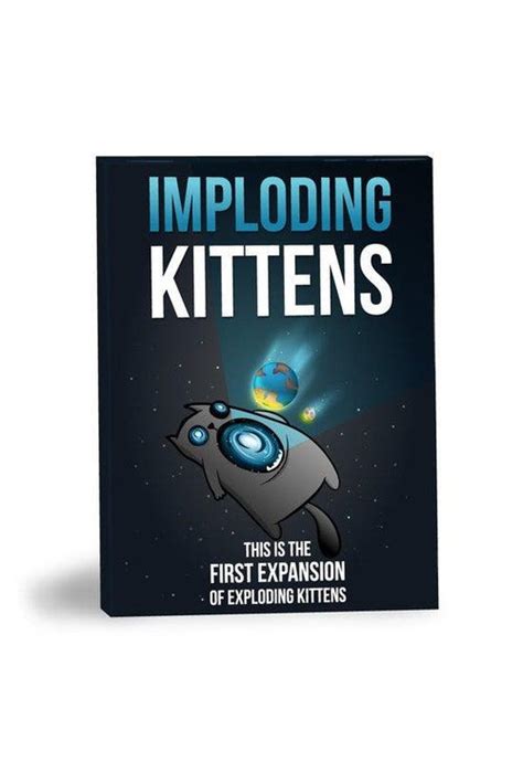 Exploding Kittens Imploding Kittens Expansion 1st Expansion Card Game Wp Games