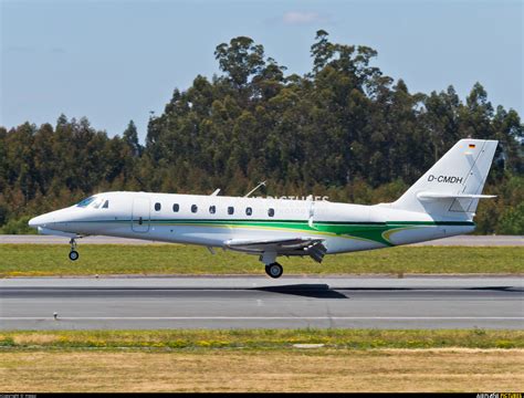 D Cmdh Aerowest Cessna 680 Sovereign At Santiago De Compostela