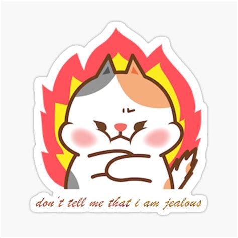 Tonton Friends Stickers Pella Jealous And Lovely Hiding Actions Sticker For Sale By Mina