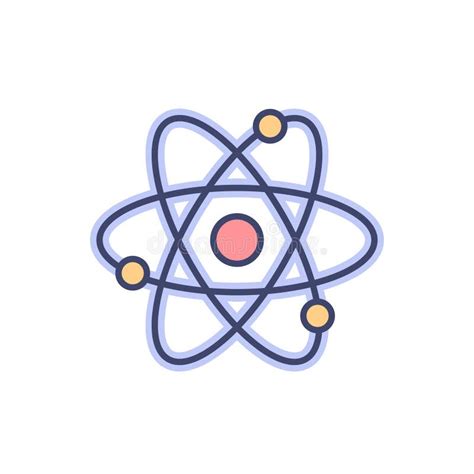 Atom Related Vector Icon Stock Vector Illustration Of Design 280140108