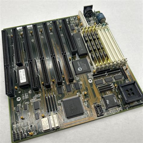 Used Vintage Intel 386 Sx 25mhz At Motherboard Isa With 1mb Ram Opti Umc Circa 1992 Ubb Threads