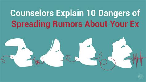Counselors Explain 10 Dangers Of Spreading Rumors About Your Ex
