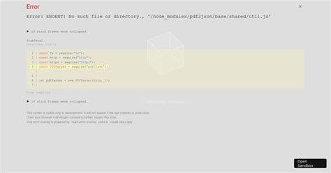 Pdf Parser Examples Codesandbox