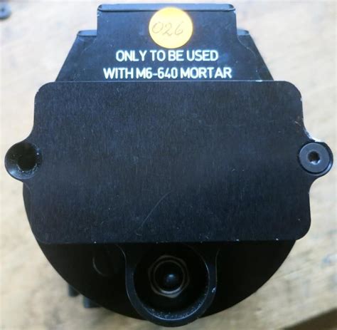 M6 640 60mm Mortar Pdh Enterprises