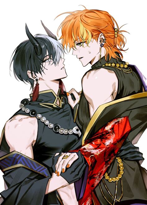 Aoyagi Touya Shinonome Akito Project Sekai Highres 2boys Arm