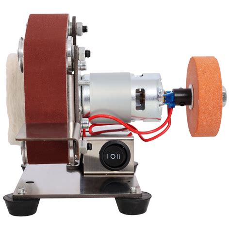 Cqsxda Mini Electric Belt Sander Knife Sharpener 96w Adjustable Speed